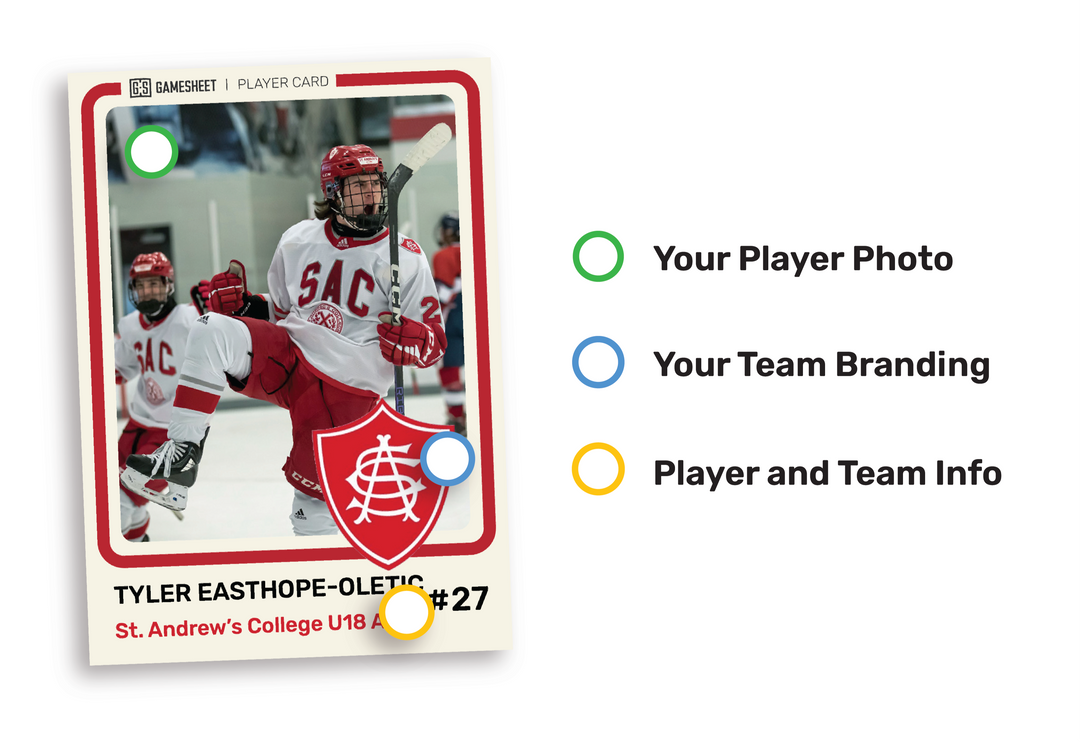 Player Cards by GameSheet Inc. – GameSheet | Player Cards